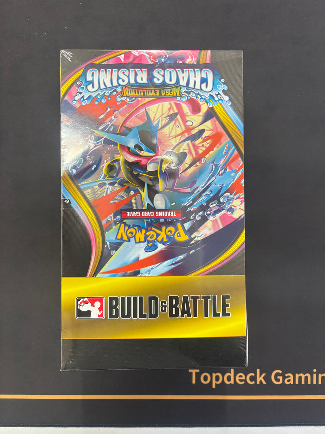 Pokemon TCG Mega Evolutions 4 Chaos Rising Build & Battle Box Sealed C ...